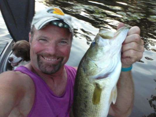 Furry fishing buddies - Bassmaster