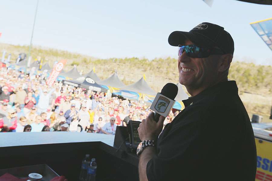 Day 3 behind the scenes - Bassmaster