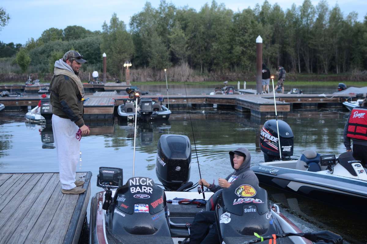 College: Day 2 launch - Bassmaster