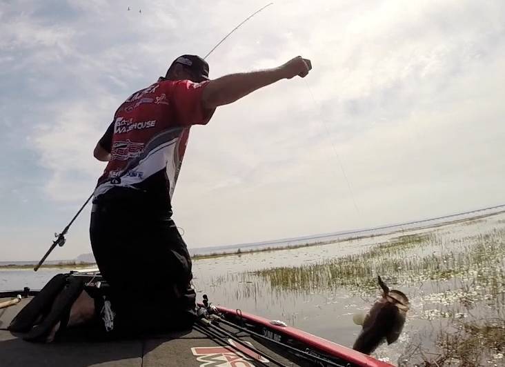 Jared Lintner catches them big on Day 2 - Bassmaster