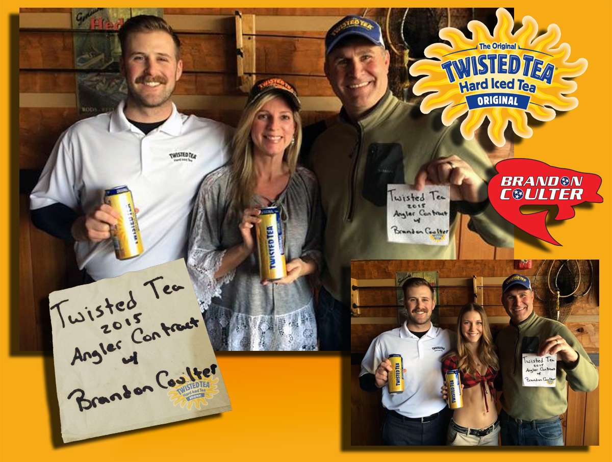 Coulter signs with Twisted Tea - Bassmaster