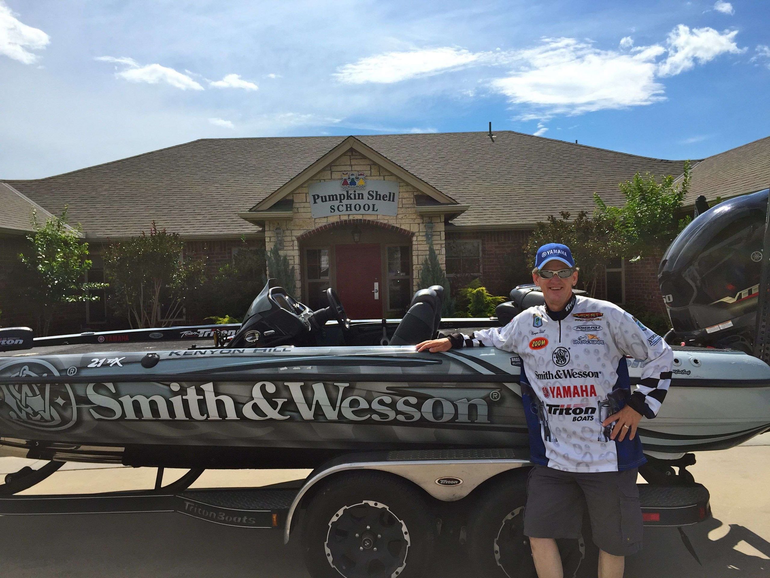 Kenyon Hill goes back to school - Bassmaster