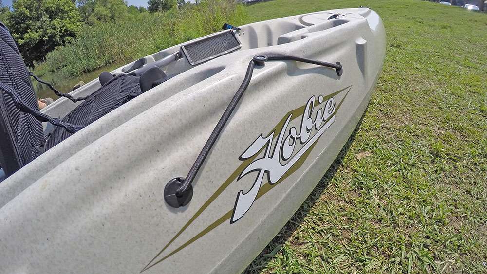 Kayak bass fishing: Hobie Outback - Bassmaster
