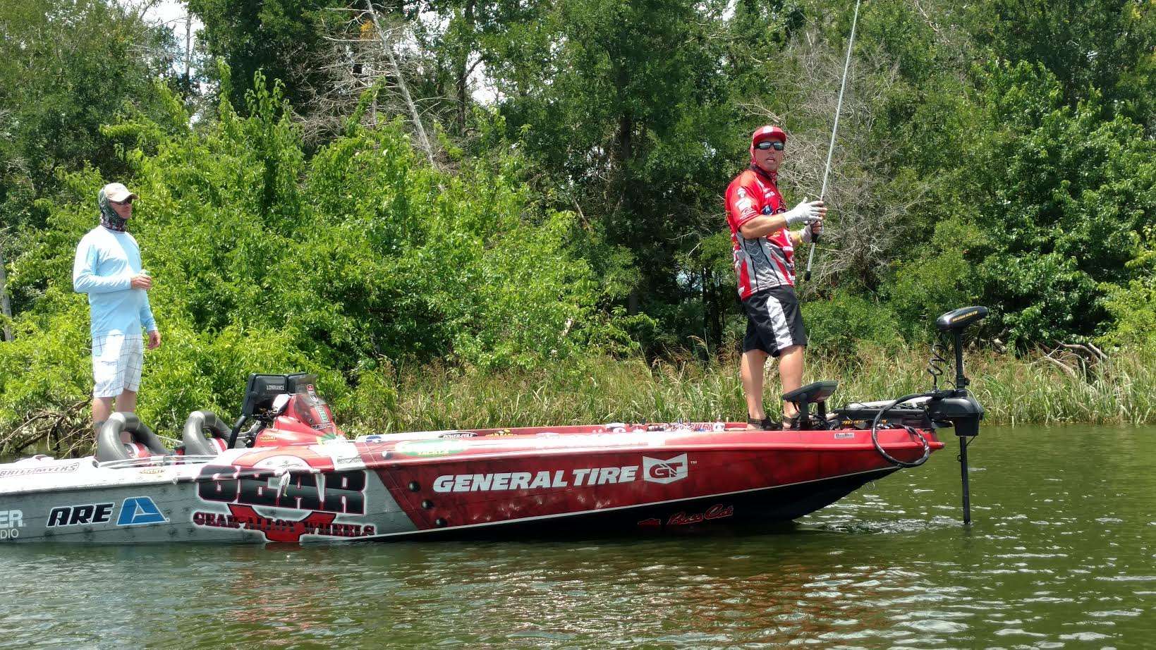 Marshals: Day 1 Lake Dardenelle - Bassmaster