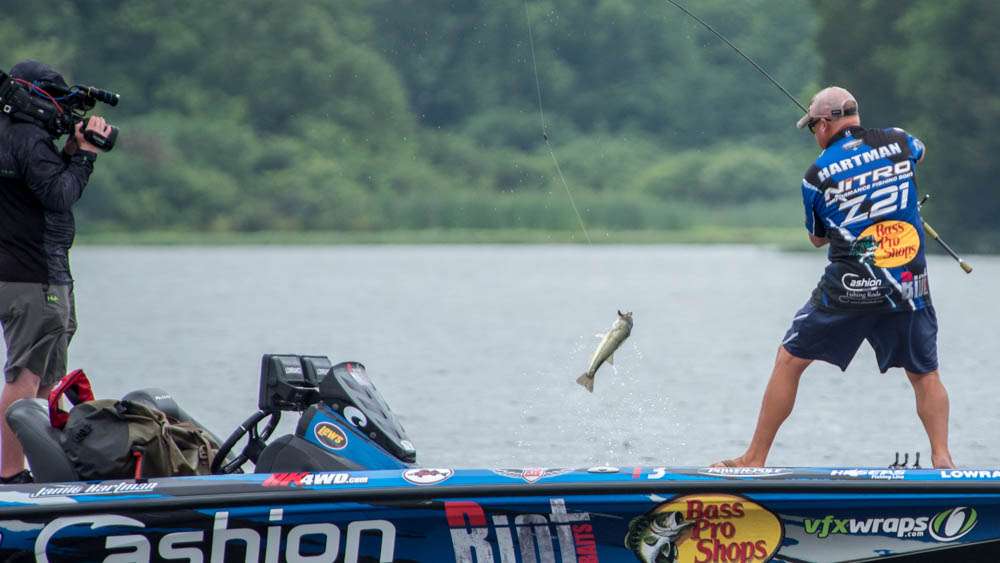 Day 3 with Hartman - Bassmaster
