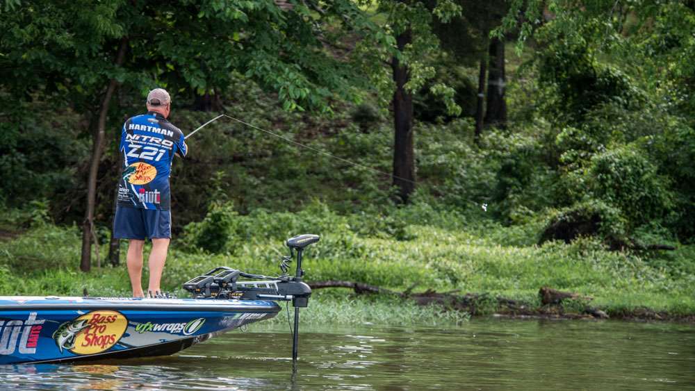 Day 4: On the water with Hartman - Bassmaster