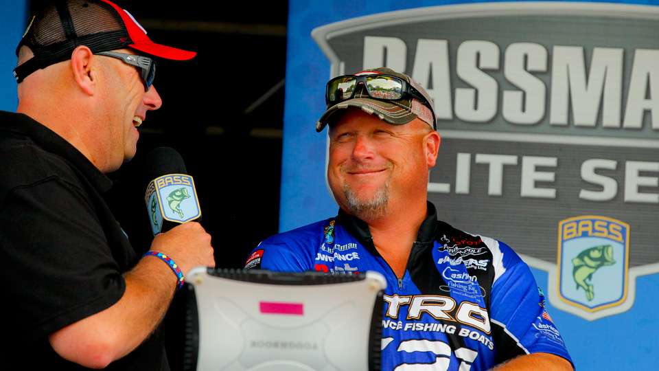 Championship Monday weigh-in - Bassmaster