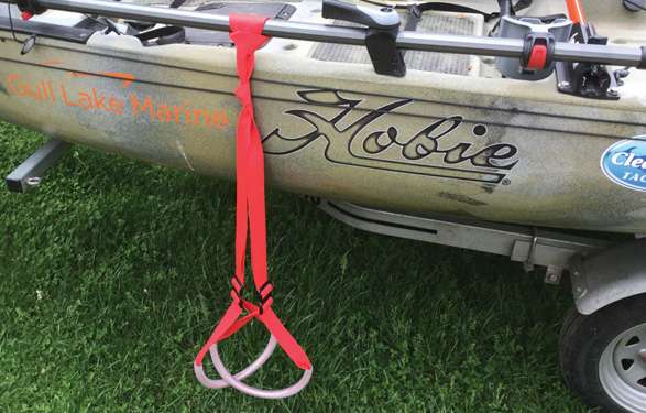 Adding kayak re-entry stirrups - Bassmaster