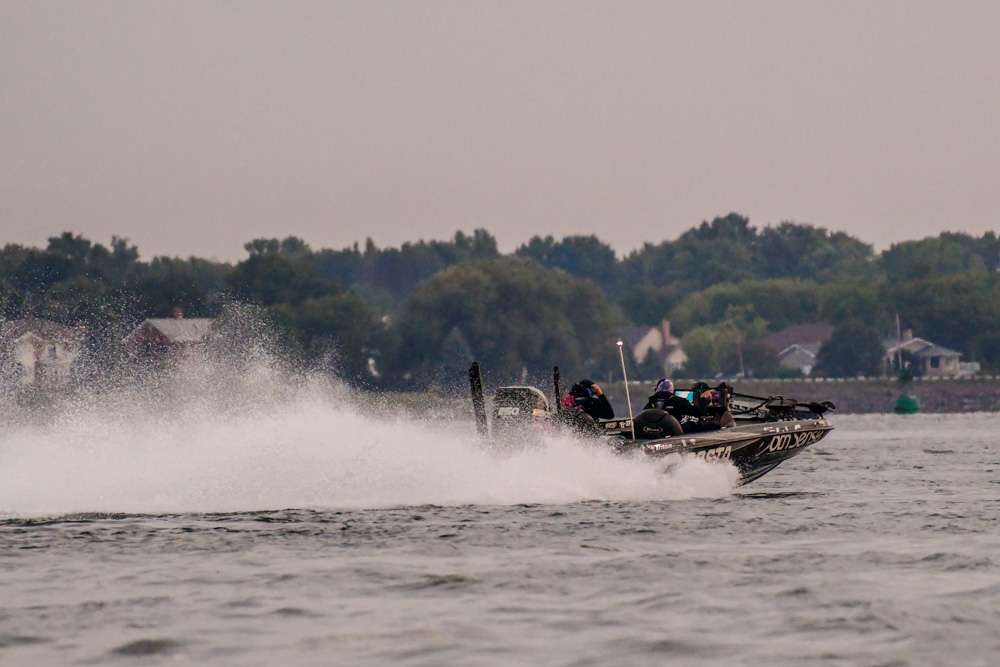 Dustin Connell and James Elam Day 2 OTW - Bassmaster