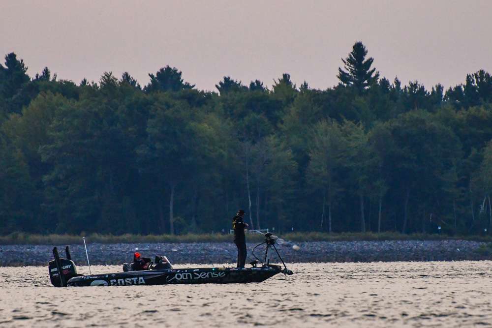 Dustin Connell and James Elam Day 2 OTW - Bassmaster