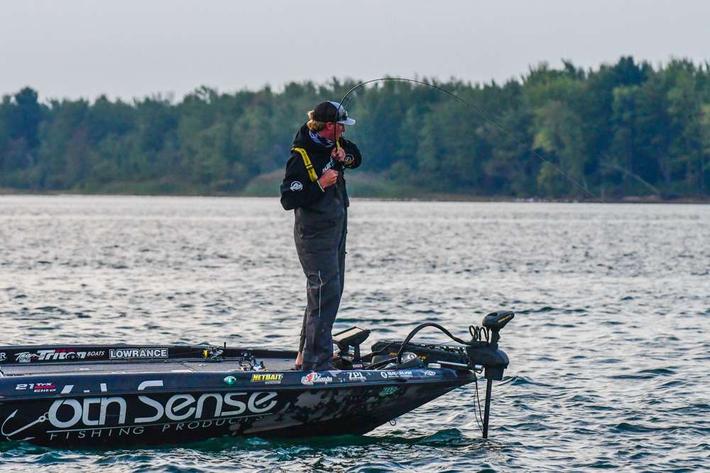 Dustin Connell and James Elam Day 2 OTW - Bassmaster