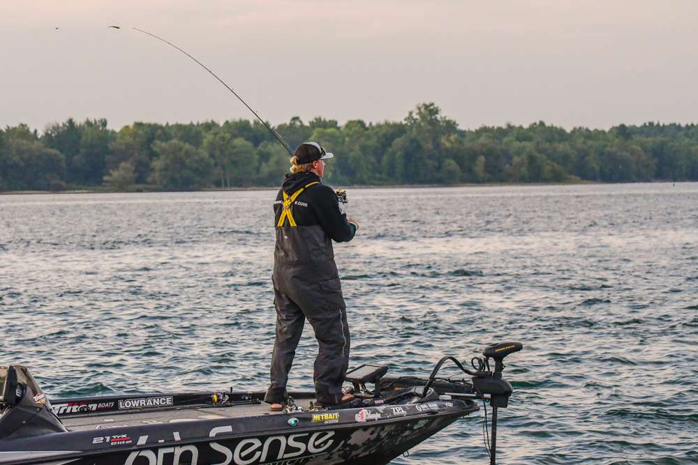 Dustin Connell and James Elam Day 2 OTW - Bassmaster