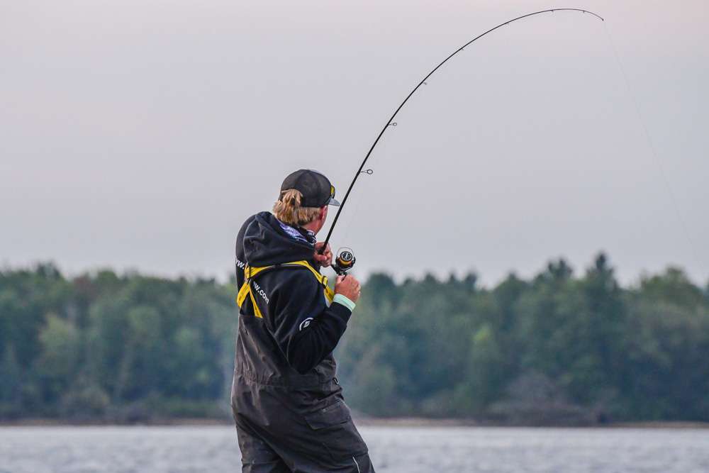 Dustin Connell and James Elam Day 2 OTW - Bassmaster