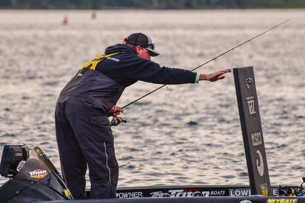 Dustin Connell and James Elam Day 2 OTW - Bassmaster