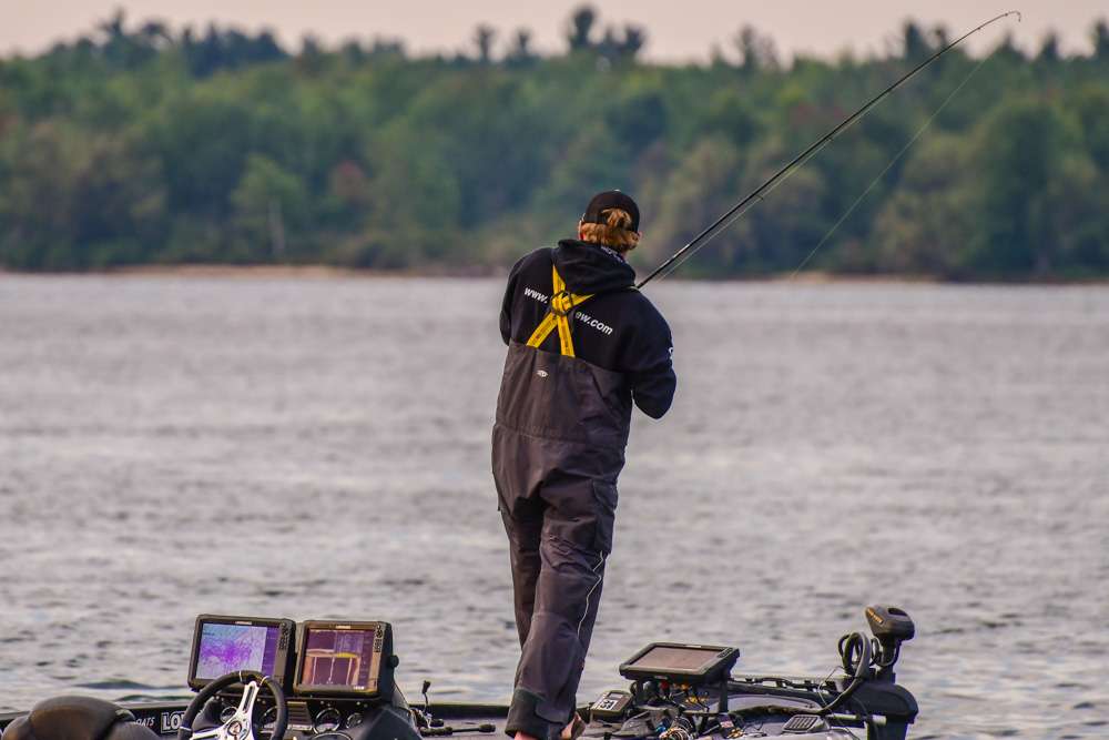 Dustin Connell and James Elam Day 2 OTW - Bassmaster