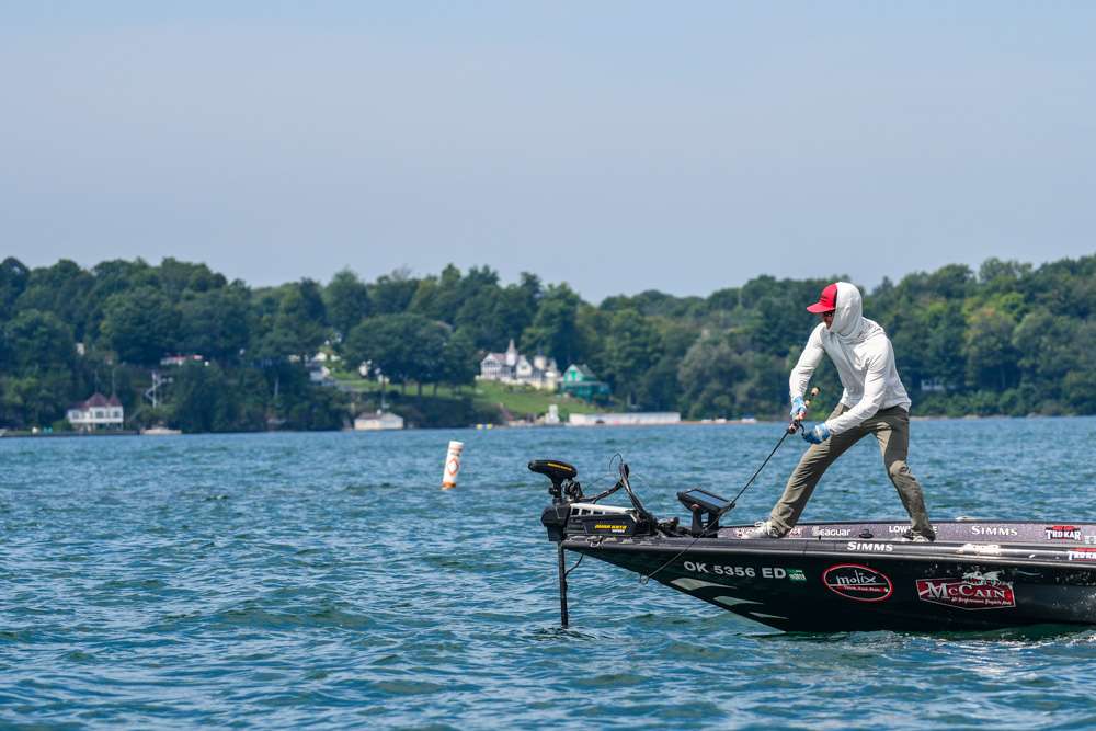 Dustin Connell and James Elam Day 2 OTW - Bassmaster
