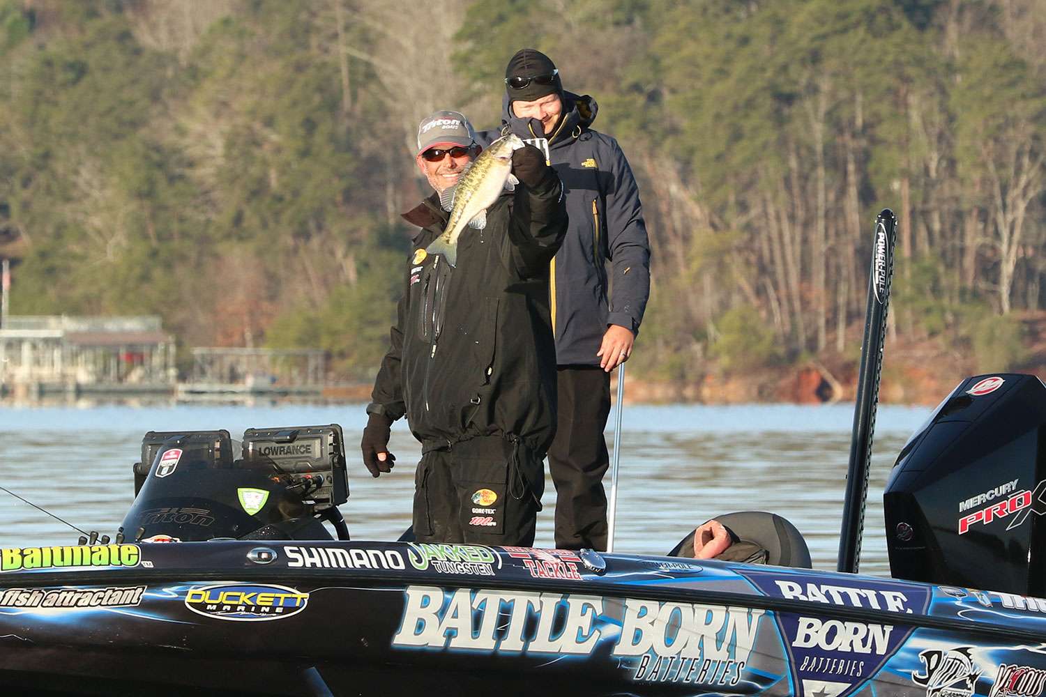 First morning with Weidler - Bassmaster
