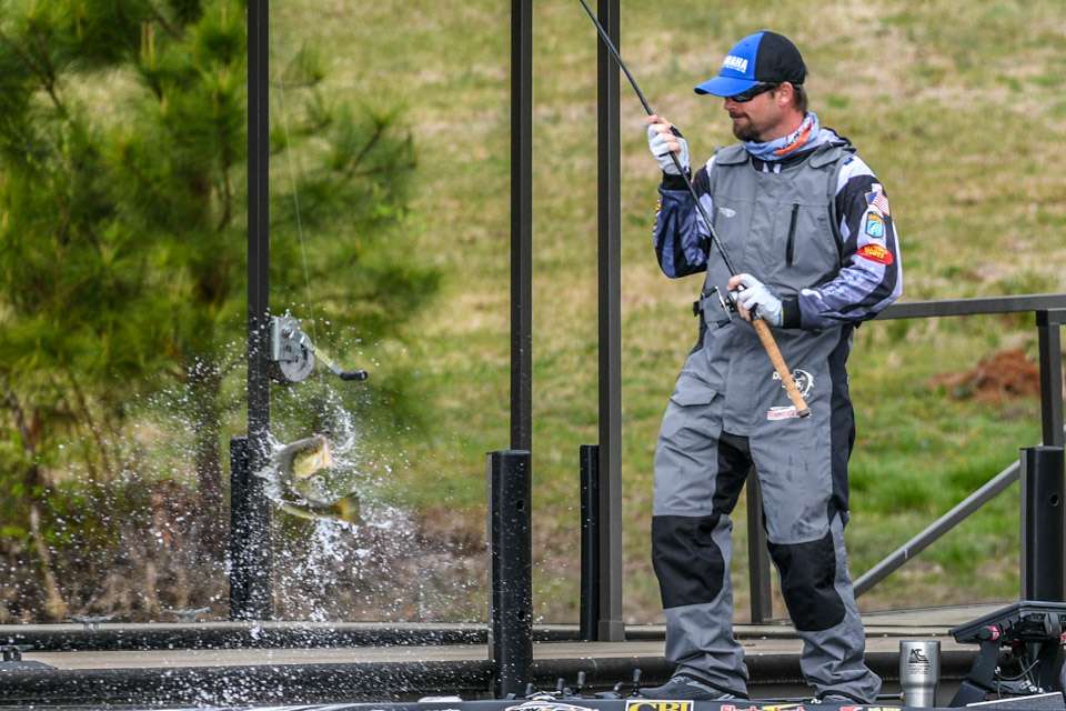 88 action shots of Drew Cook - Bassmaster