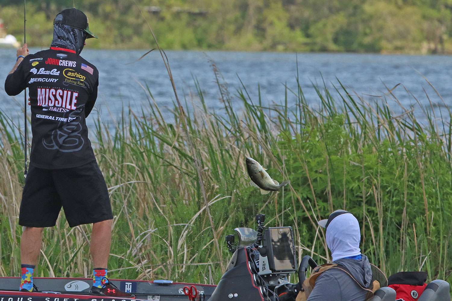 John Crews and running home - Bassmaster