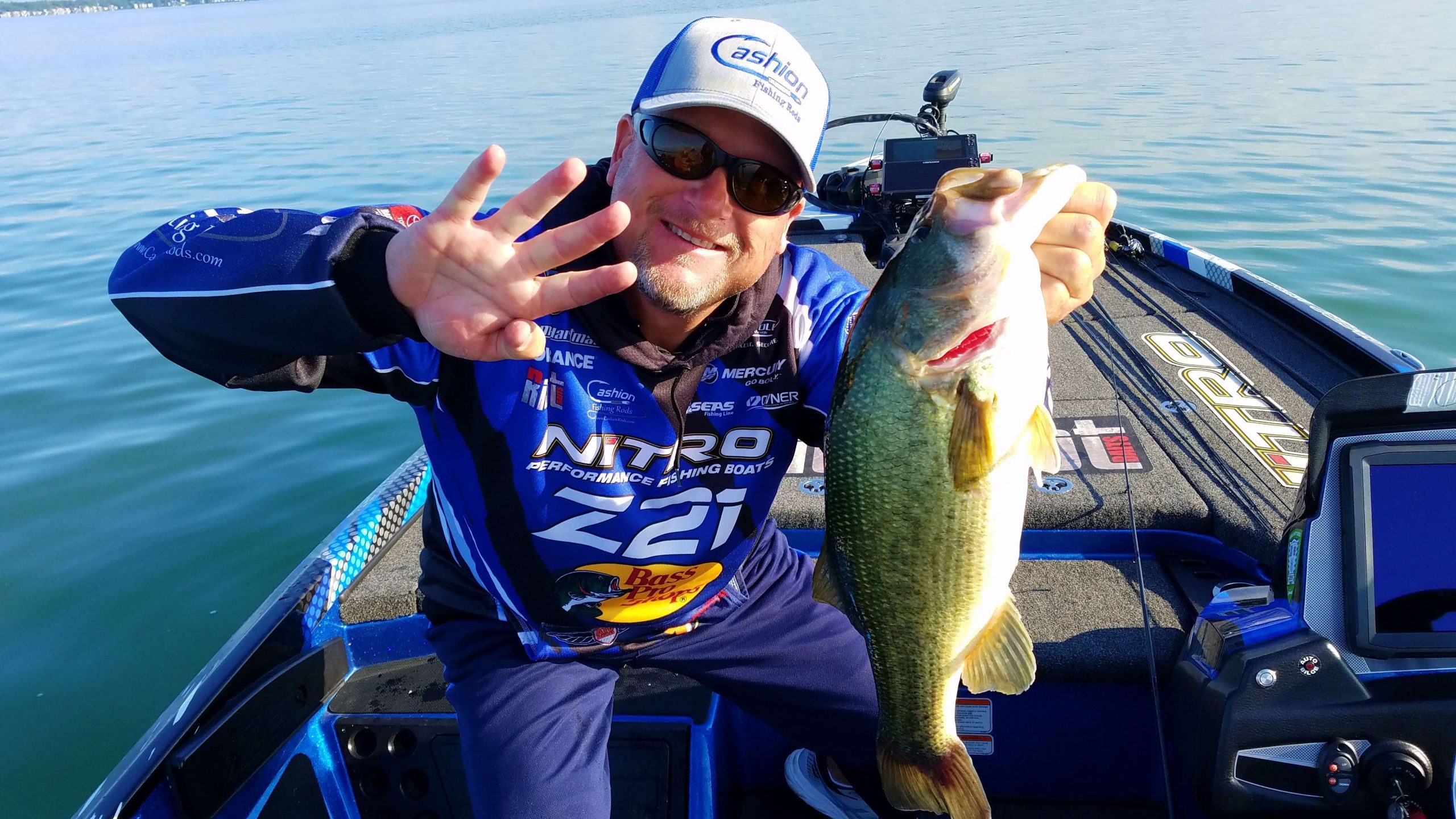Hartman's fish waking up now - Bassmaster