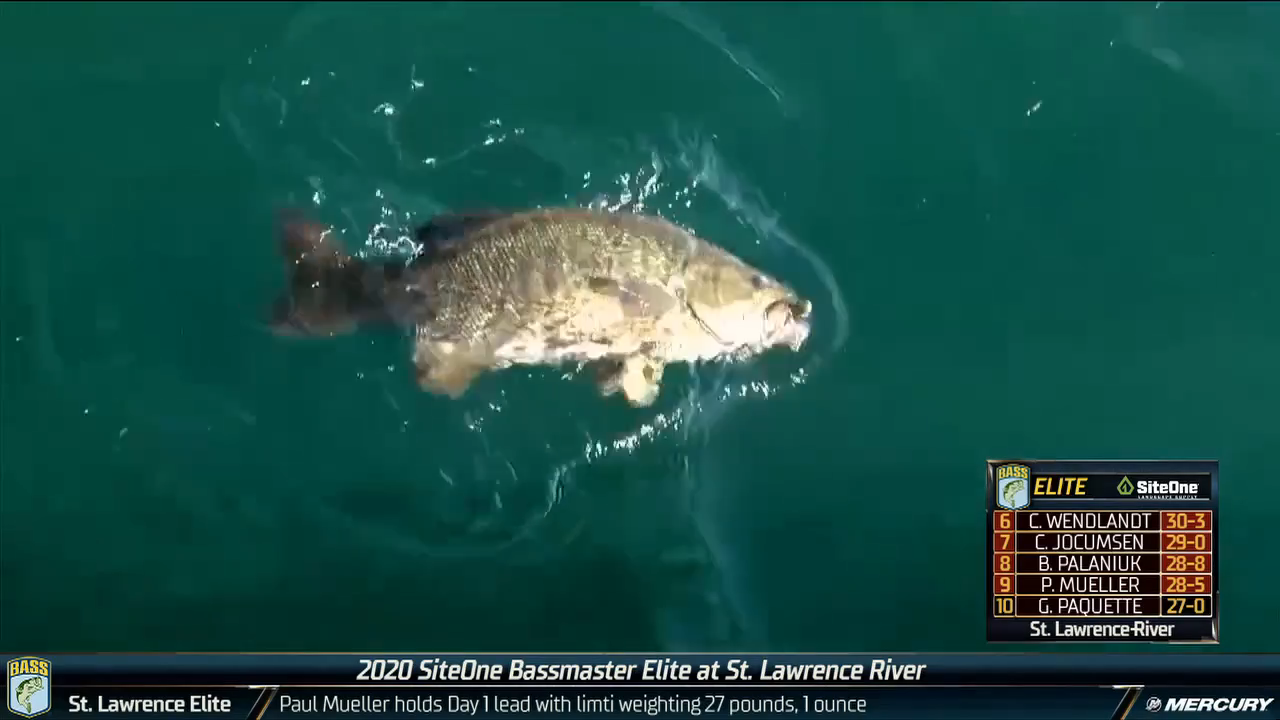 LIVE: Johnston boxes another big one - Bassmaster