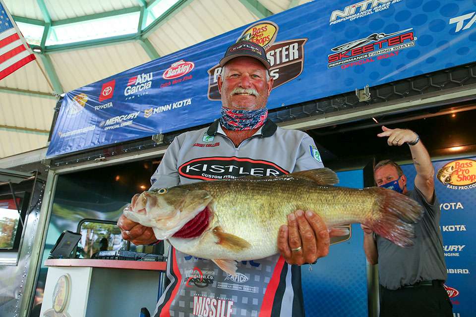 Sam Rayburn Day 2 weigh-in - Bassmaster