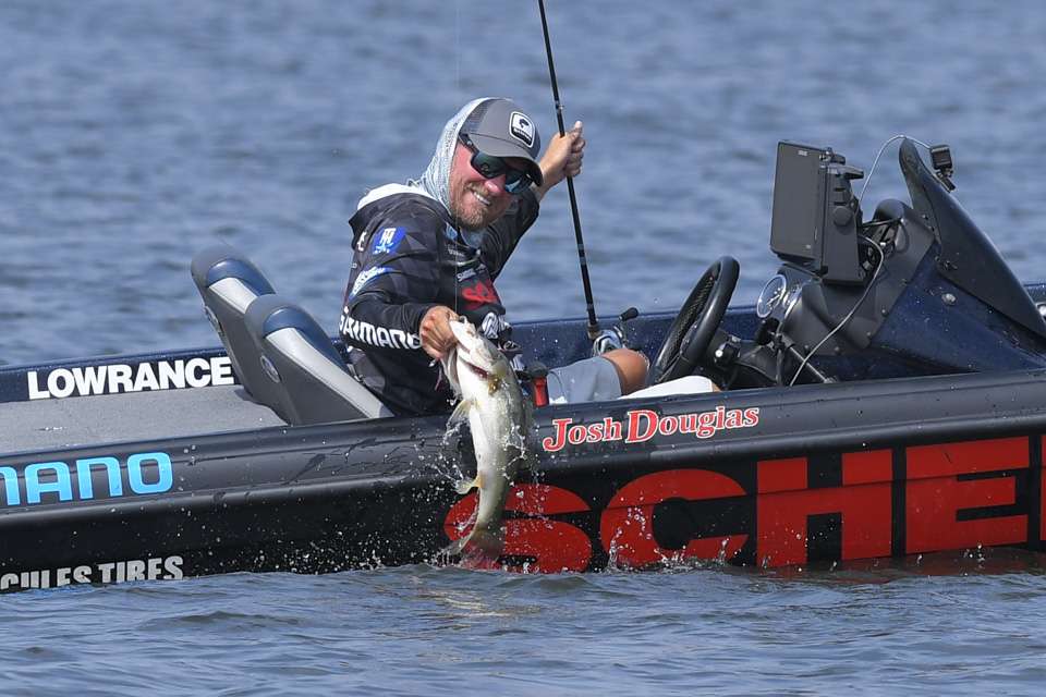 On the water with Josh Douglas - Bassmaster