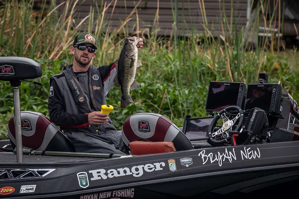 Bryan New's winning Sunday - Bassmaster