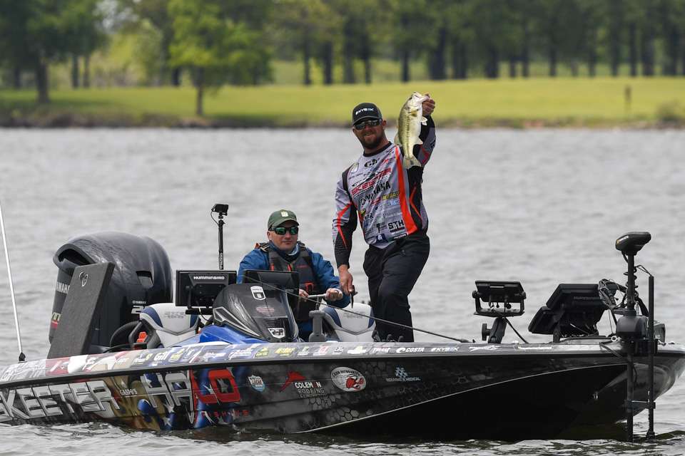 Cappo crushes Day 1 - Bassmaster