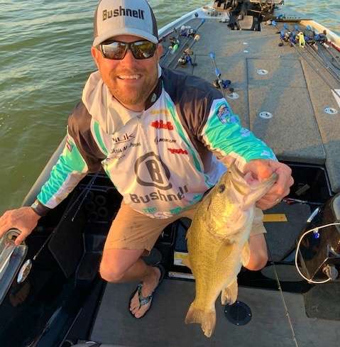 Jones third angler with a limit - Bassmaster