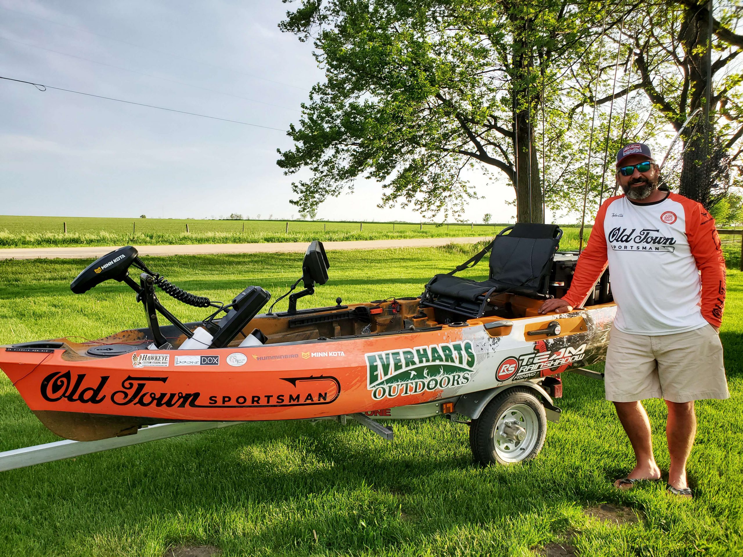 Inside Tyler Cole's Old Town Kayak - Bassmaster