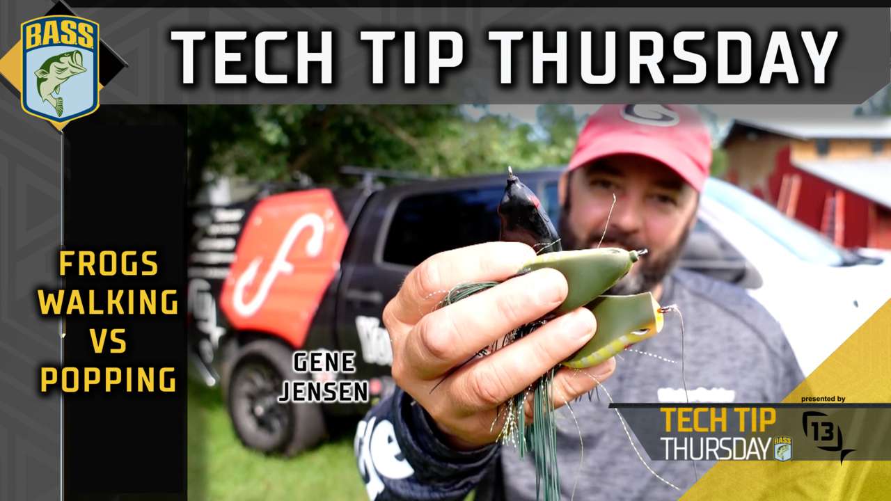 Tech Tip Thursday: Walking vs. popping frogs - Bassmaster