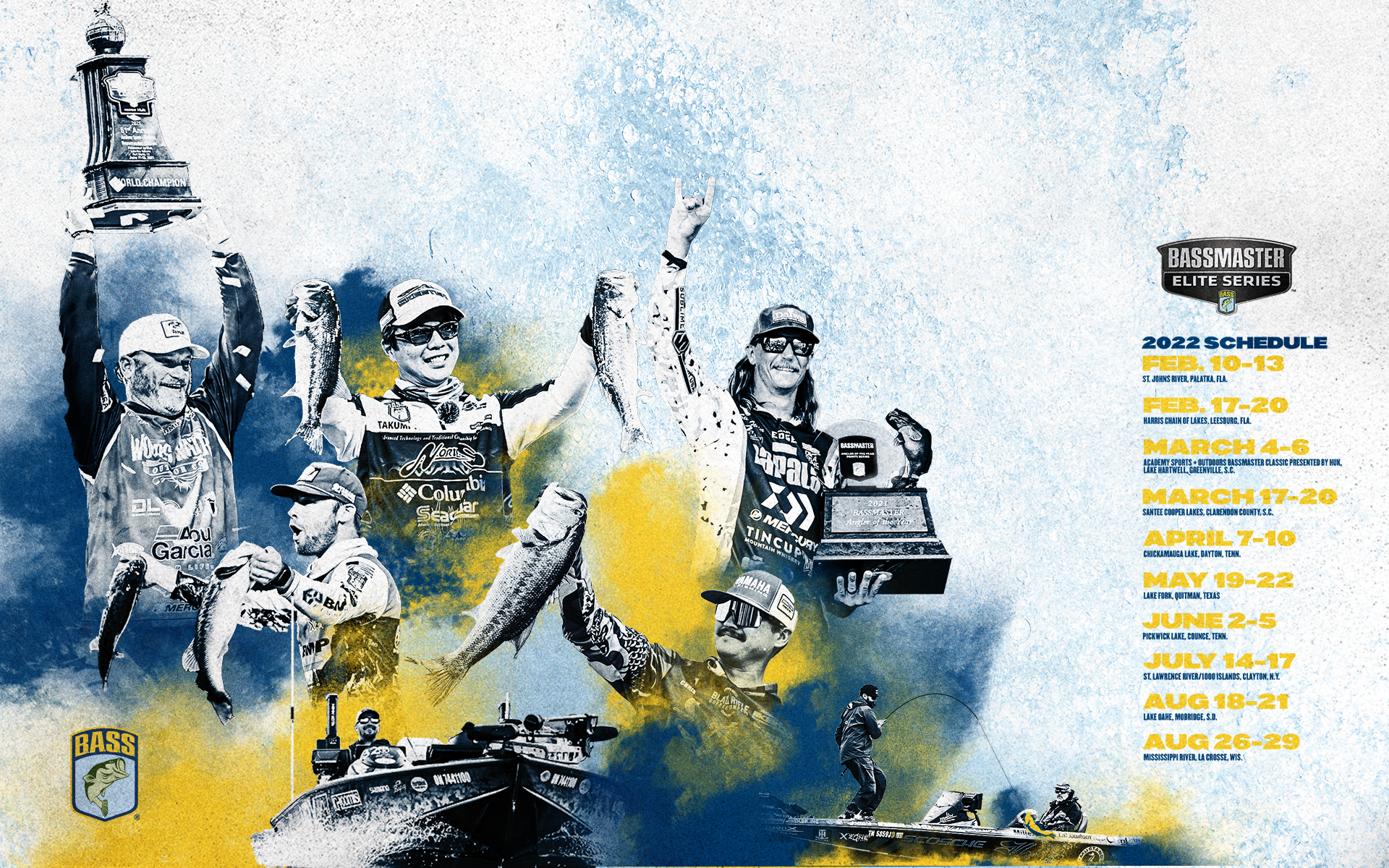Download Elite schedule wallpapers - Bassmaster