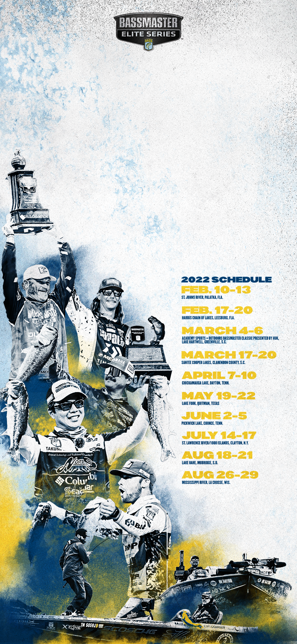 Download Elite schedule wallpapers - Bassmaster