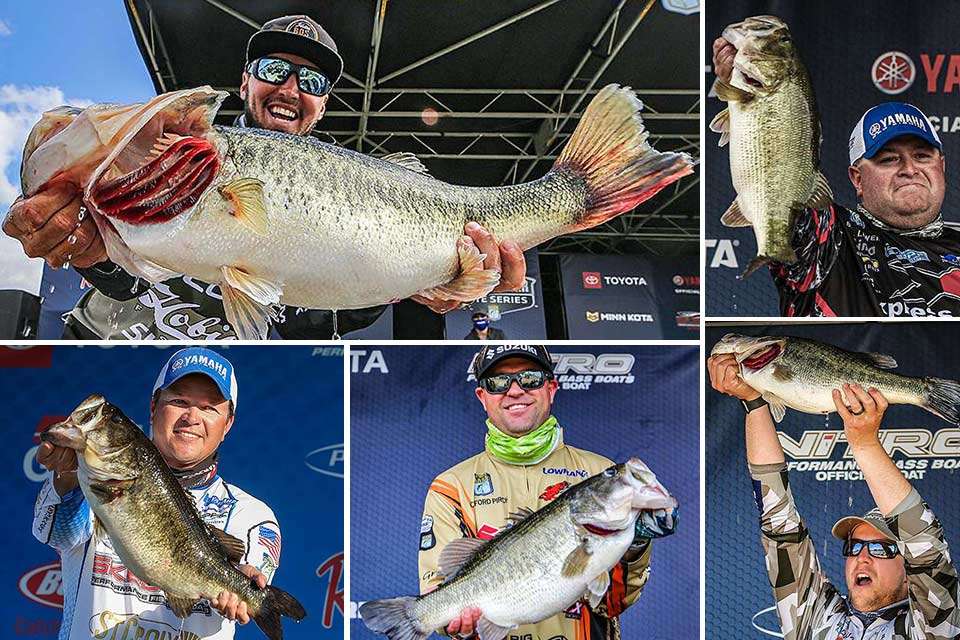 Big bass of 2021 Elites - Bassmaster