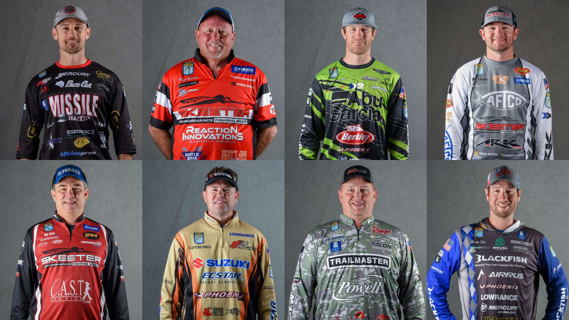 Elites show off new 2022 jerseys - Bassmaster