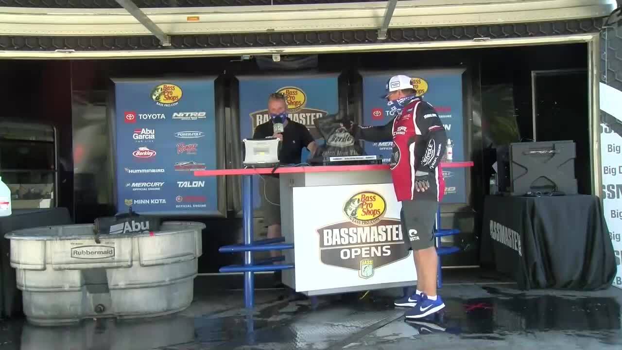 Cody Bird leads Day 2 at Neely Henry - Bassmaster