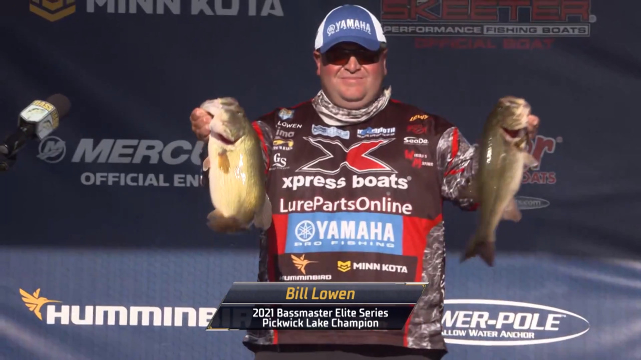 Bill Lowen wins Bassmaster Elite at Pickwick with 83 pounds, 5 ounces ...
