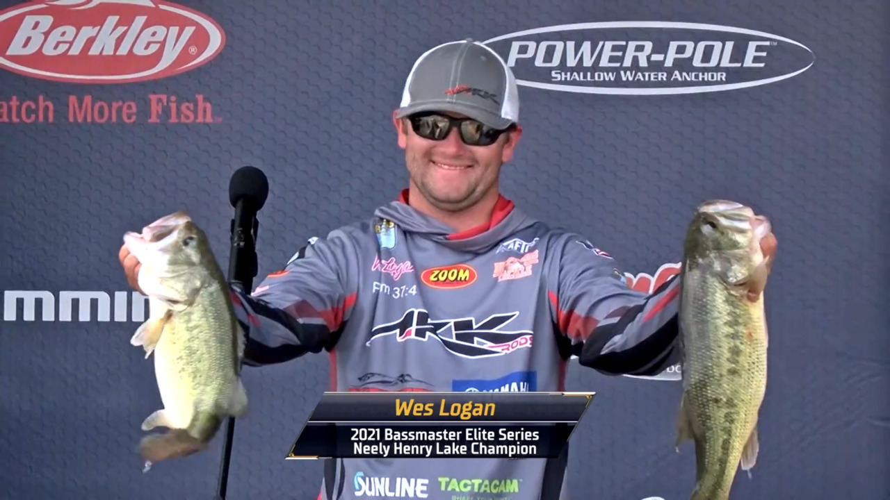 Wes Logan wins Bassmaster Elite at Neely Henry - Bassmaster