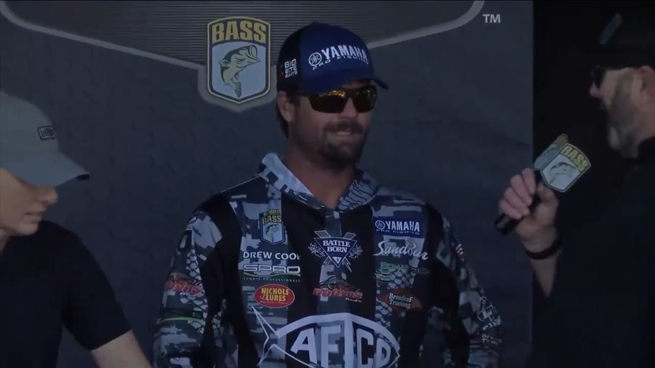Day 1 Leader - Drew Cook - Bassmaster