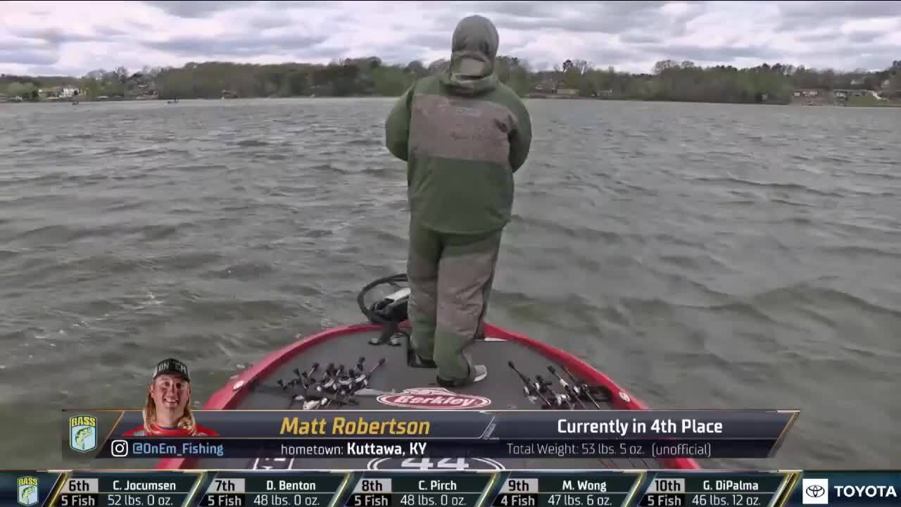 Robertson hits his limit - Bassmaster