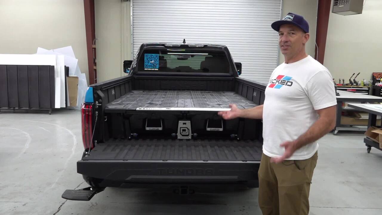Installing DECKED in a 2022 Toyota Tundra - Bassmaster