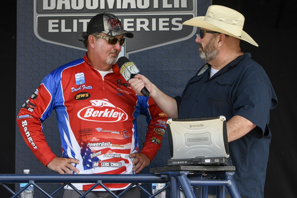 David Fritts surgery improves outlook - Bassmaster