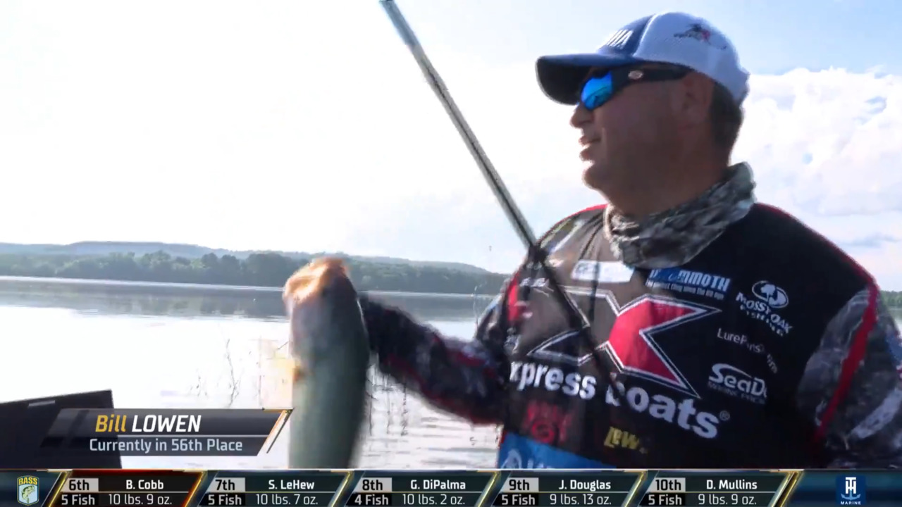 "Typical Bill Lowen Fashion" - Bassmaster