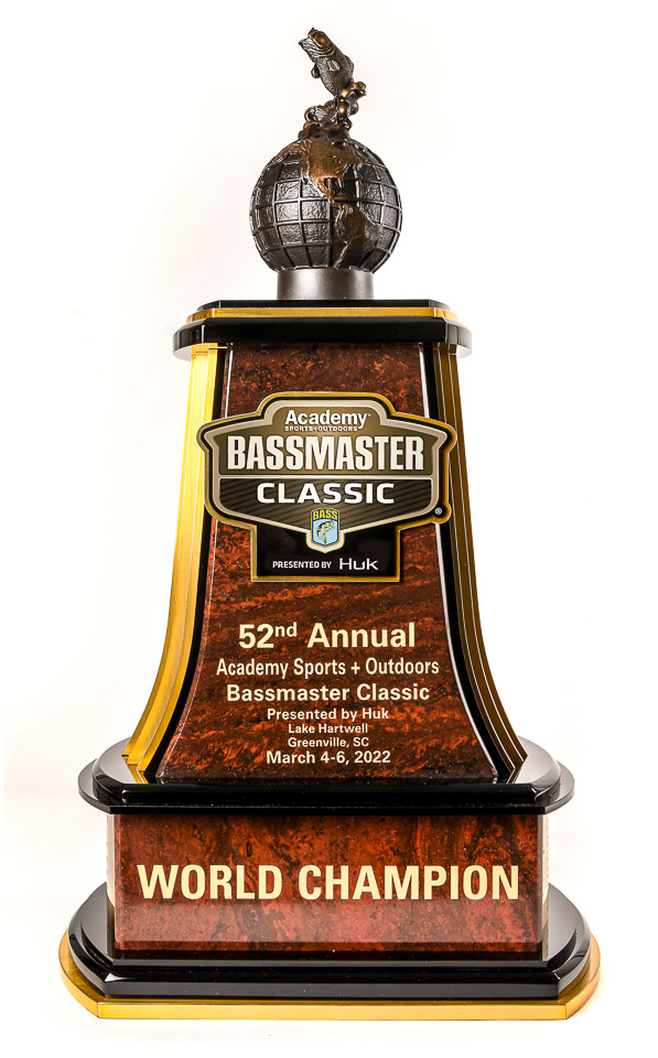 Classic trophies through the years - Bassmaster