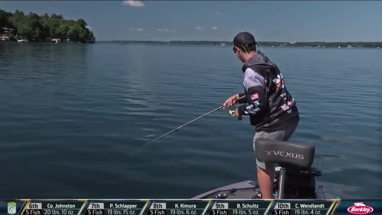 Nice cull for Mike Huff - Bassmaster