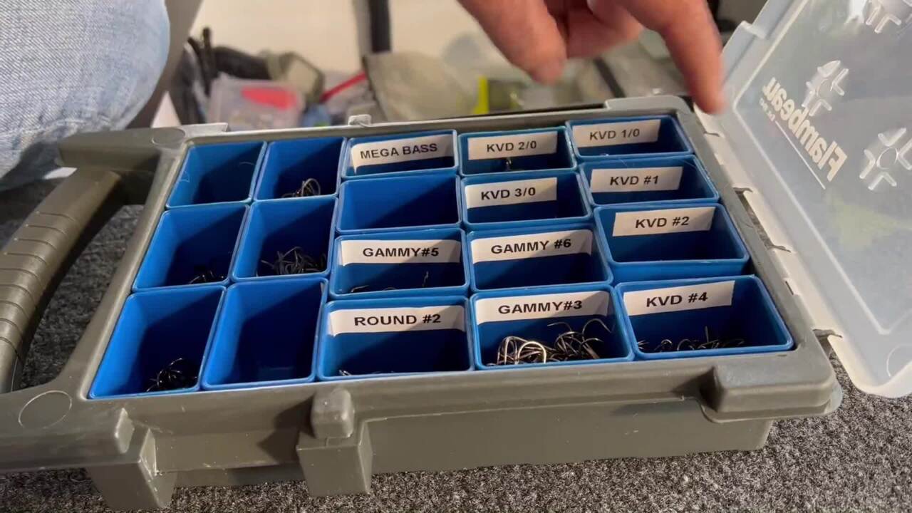 1-Minute Angler: Canterbury on treble hook storage - Bassmaster