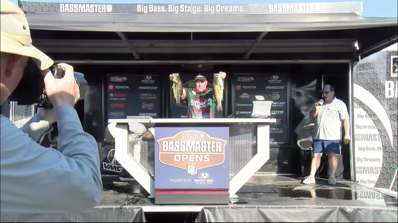 Todd Risinger takes Day 1 lead at Red River - Bassmaster