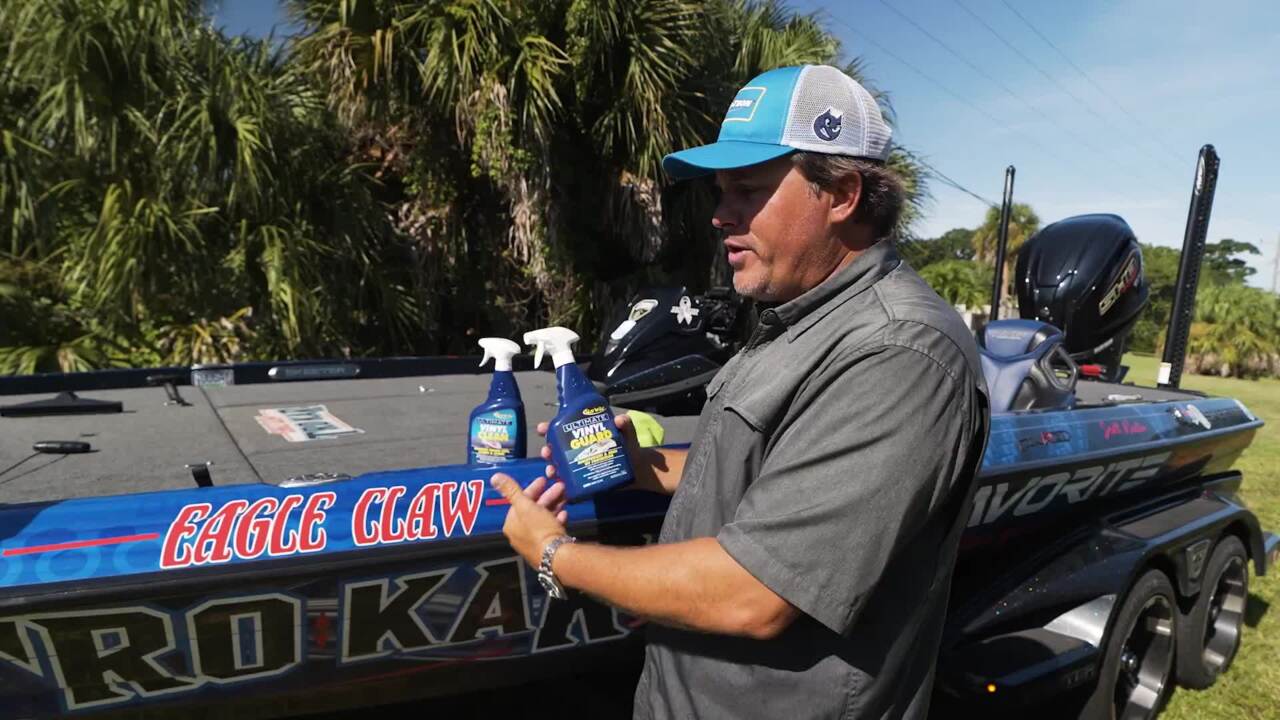 Vinyl Clean and Vinyl Guard with Scott Martin - Bassmaster