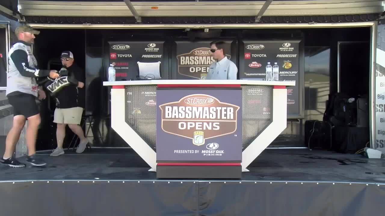 2022 Bassmaster Southern Open at Lake Hartwell, SC - Day 2 Weigh-In ...